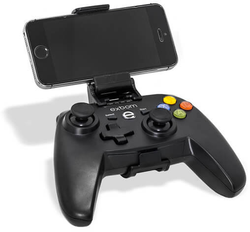 Rei da Loja Controle Gamer Bluetooth para Celulares - Exbom CTR-G20SF