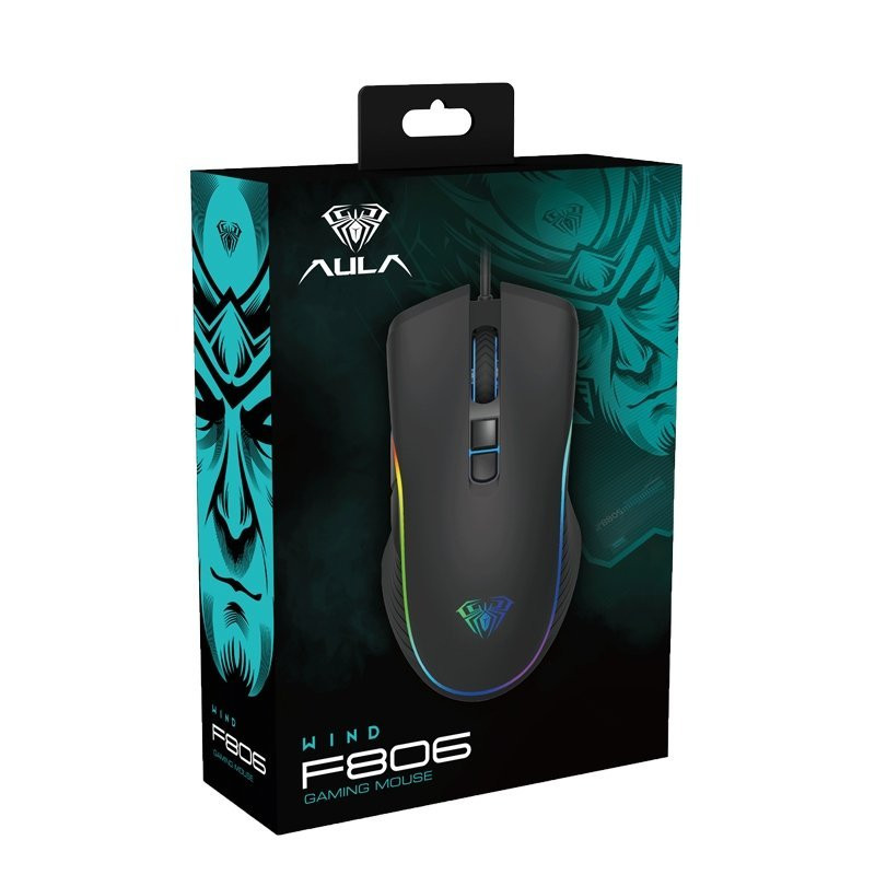 Fornecedor para Lojistas Mouse Gamer RGB 6 Botões Aula - F806 Os ...