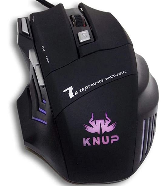 Rei da Loja Mouse Gamer Knup KP-V4
