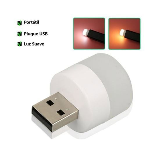 Rei da Loja Mini Lâmpada Led USB