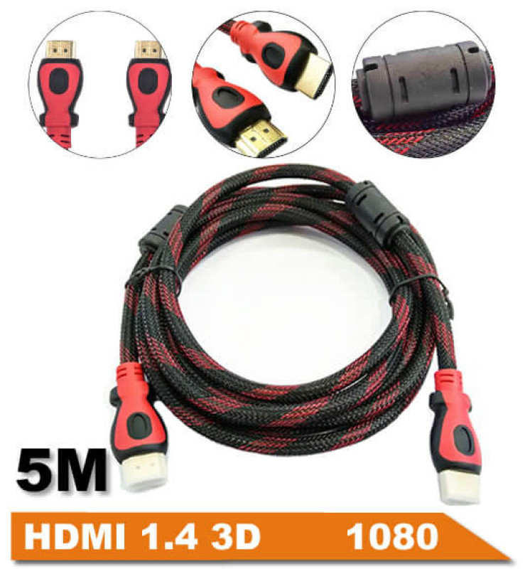 Rei da Loja Cabo HDMI x HDMI - 5 Metros - Versão 1.4 - 3D - TV e Som ...