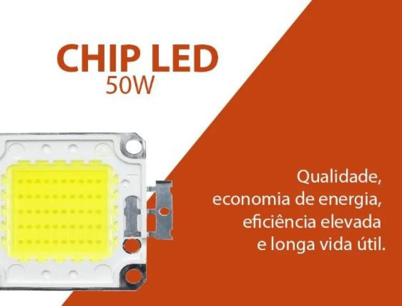 Rei da Loja Chip led 50w - LED - Utilidades