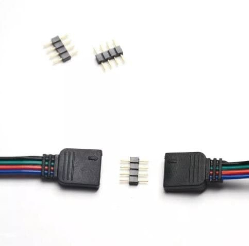 Fornecedor para Lojistas Conector para Fita Led RGB Macho x Macho Os ...