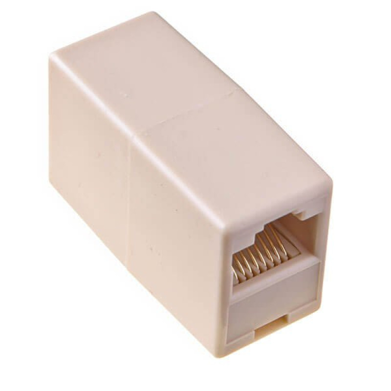Rei da Loja Emenda Fêmea para Cabo de Rede RJ45 - Cabos