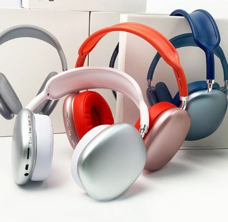 Rei da Loja Fone de Ouvido P9 Max Bluetooth - Cores Sortidas