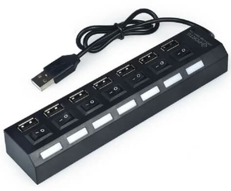 Fornecedor para Lojistas Mini HUB 7 Portas Knup HB-T57 Os melhores preços!