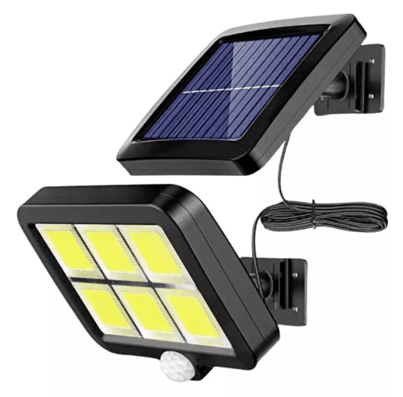 Rei da Loja Luminária Refletor Solar Parede 120