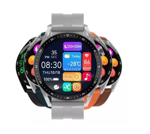 Rei da Loja Relógio Smartwatch HW28 NFC - Cores Sortidas